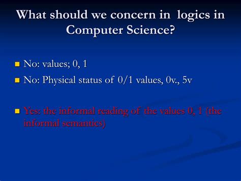 PPT Logic Of Fiction And Logic In Computer Science PowerPoint Presentation ID