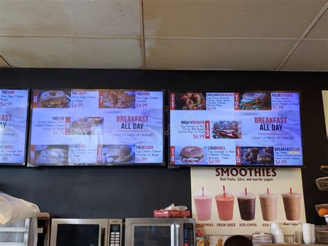 Tv Lcd Menu Screen Editorial Photo Image Of Restaurant 187462156