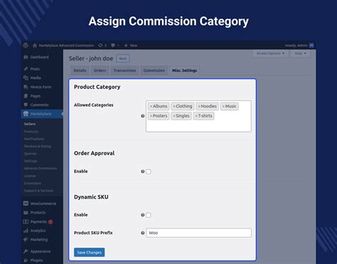 Woocommerce Multi Vendor Commission Marketplace Advanced Commission Plugin Webkul