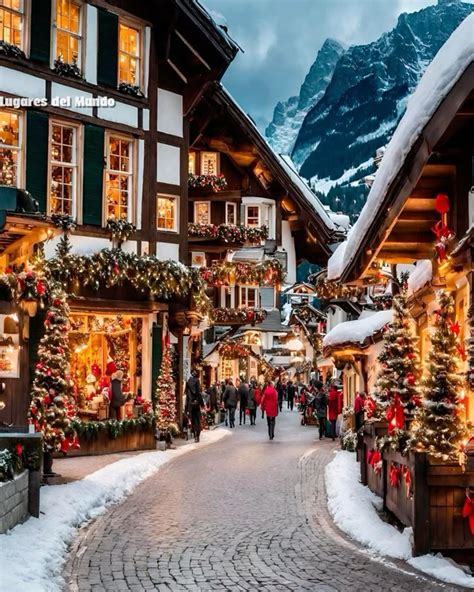 Christmas In Grindelwald Switzerland Switzerland Christmas Aesthetic