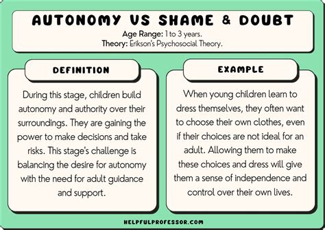 Autonomy Vs Shame And Doubt 10 Examples Erikson 2nd Stage 2025