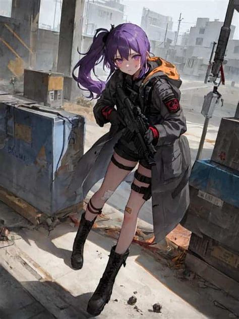 又美又飒少女前线二次元动漫头像高清图