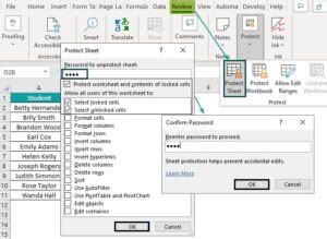 Protect Sheet In Excel Examples How To Protect Sheet Cells