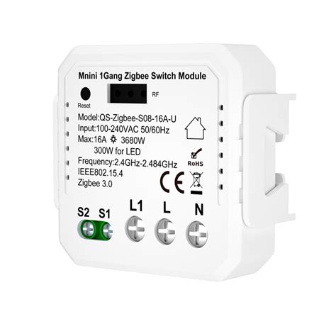 Zigbee Switch Module With RF Receiver QUALITY LED CO LTD