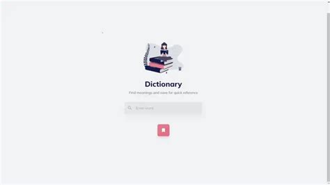 Dictionary App Using Reactjs With Code Codewithcurious
