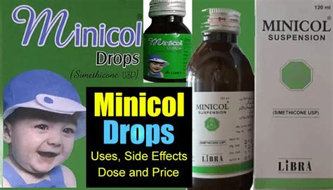 Minicol Drops Uses Dose Side Effects Gas Syrup For Newborn