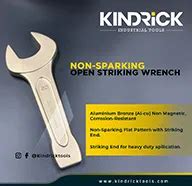 Non Sparking Open Striking Slogging Wrench Kindrick Tools