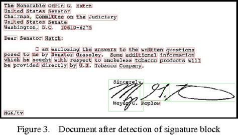 Figure 3 From Signature Segmentation From Machine Printed Documents Using Conditional Random