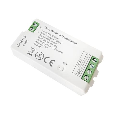 C01RF C02RF 2 4GHz RF Single Color Dual White LED Controller DERUN LED