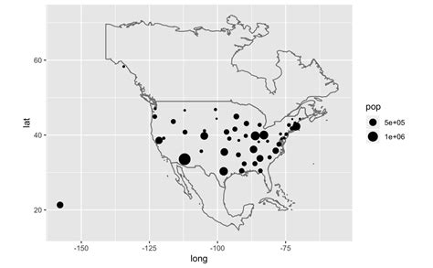 create a layer of map borders — borders ggplot2