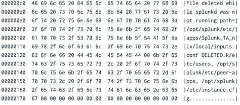 Splunk Crashes File Deleted While Splunkd Was Not Running Splunk
