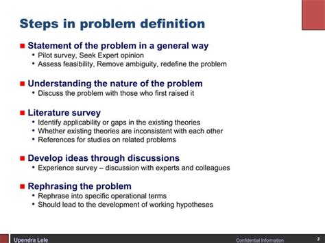 02 Defining Research Problem Ppt