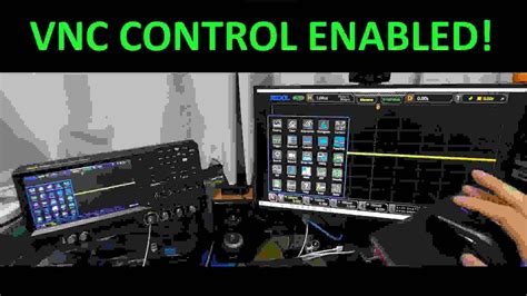 Rigol Enabled Vnc Control To The Mso5000 Youtube