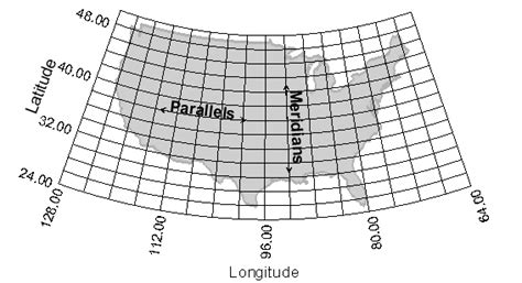 Longitude Latitude Projection Gis Encyclopedia Gisbox