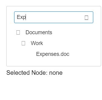 Angular PrimeNG P Tree Filter Issue Stack Overflow