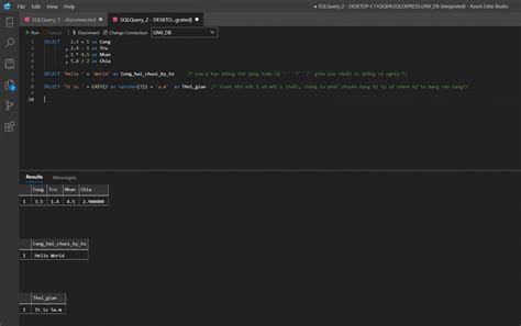 Các kiểu dữ liệu trong SQL Server P Học viện GNV