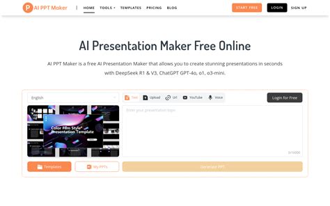 Ai Ppt Maker The Best New Ai Tools Aiflytools
