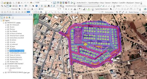 Georeferencing Digitization Coordinate Systemmap Makingraster Analysis