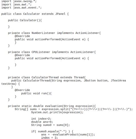 Solved Problem 1 Implement Class Calculator With The