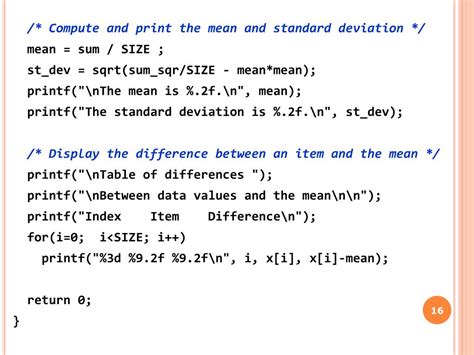 PPT ICS103 Programming In C 7 Arrays PowerPoint Presentation Free