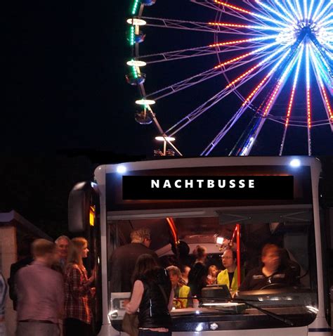 Seit 35 Jahren Nachtbusse Am Prämienmarkt Hauptmarkttag — Pro Bahn And Bus E V