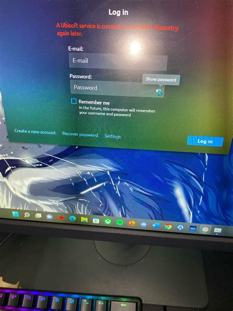 Issues With Connect R Ubisoft