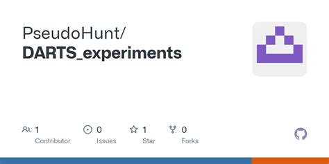 Github Pseudohuntdartsexperiments