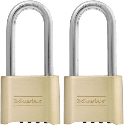 Master Lock Brass Combination Lock Gate Lock For Outdoor Fence Or Shed Customizable