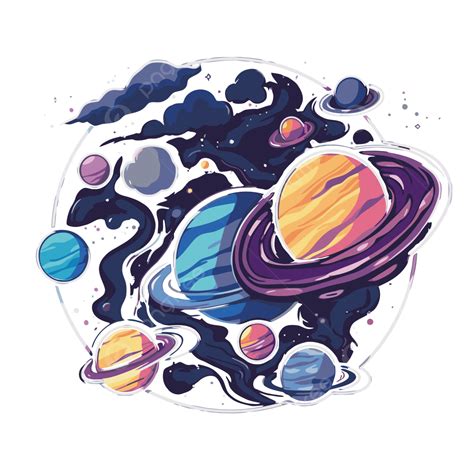 Space Clipart Planets