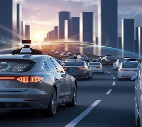 autonomous car driving and navigation premium ai generated image