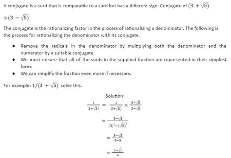 Rationalize The Denominator By Unacademy