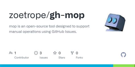 Github Zoetropegh Mop Mop Is An Open Source Tool Designed To Support Manual Operations Using