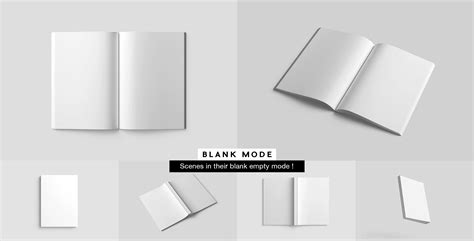 Softcover Book Mockup