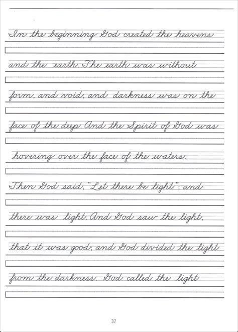 Cursive Worksheets 5th Grade Scripture Character Writing Cursive