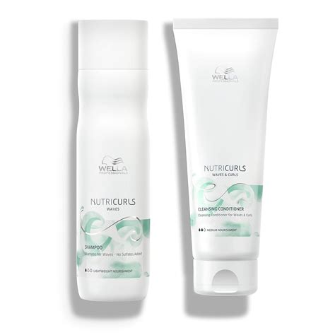 Wella Professionals Nutricurls Shampoo Conditioner Set