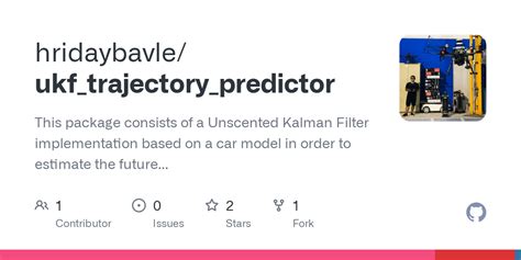 Github Hridaybavleukftrajectorypredictor This Package Consists Of