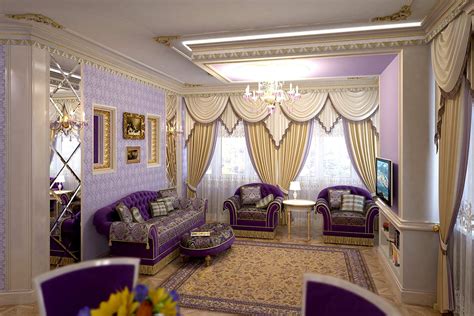 Как красиво поклеить обои в зал фото