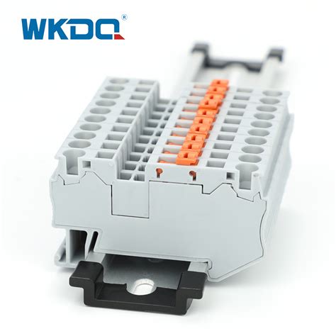 China Jst 4 Mt Knife Disconnect Screwless Terminal Block Suppliers