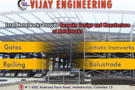 Vijay Engineering Mattakkuliya Metal Works Metal Works Mattakkuliya Colombo Metal Works