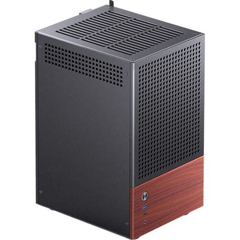 Корпус Jonsbo T6 Black без БП боковая панель из закаленного стекла Mini Itx черный — купить