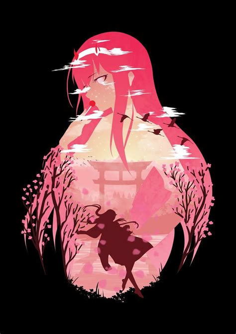 Zero Two Fan Art The Horned Clone Illustration Art Poster Art Illustration