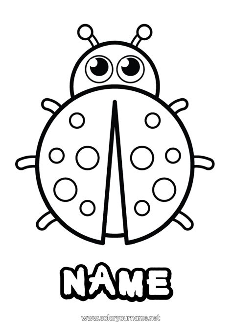 Printable Ladybug Coloring Pages 30 Sheets To Color