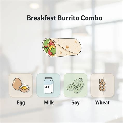 Wendys Breakfast Burrito Combo Nutrition Facts And Allergen Info