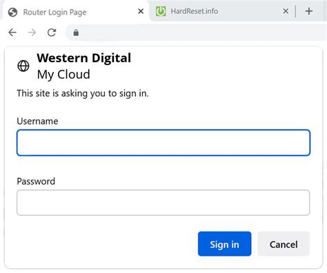western digital my cloud default password how to