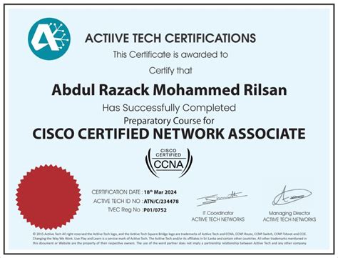 Mohammed Rilsan On Linkedin Ccna Cisco Networking Careermilestone