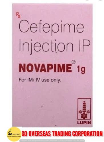 Cefepime Iv Injection At ₹ 120 Piece In Nagpur Id 24198504148