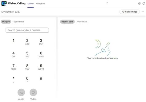 Webex Call Integration With Microsoft Teams On Prem Ucm Call History