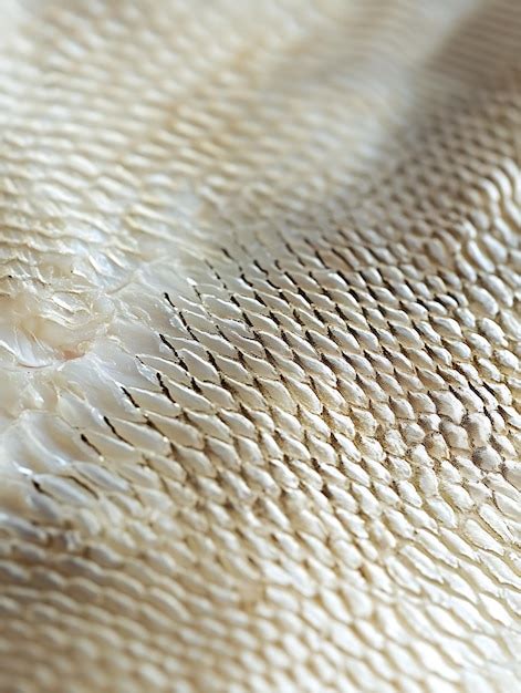 Intricate Macro Texture Of Cod Fish Skin Premium Ai Generated Image