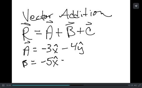 Solved Vectors 𝐀 𝐁 And 𝐂 Are Given Vector 𝐀 Has X Component 3 00 And Y Component 4 00