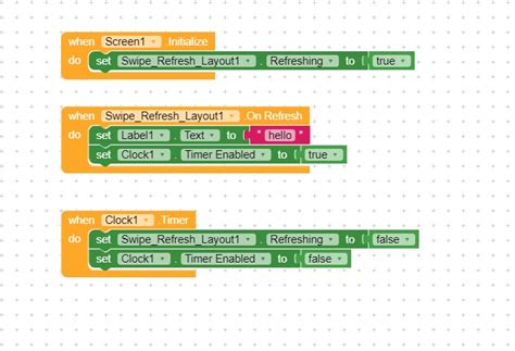 How To Use Swipe Refresh Layout On Scroll Arrangement Without Touch